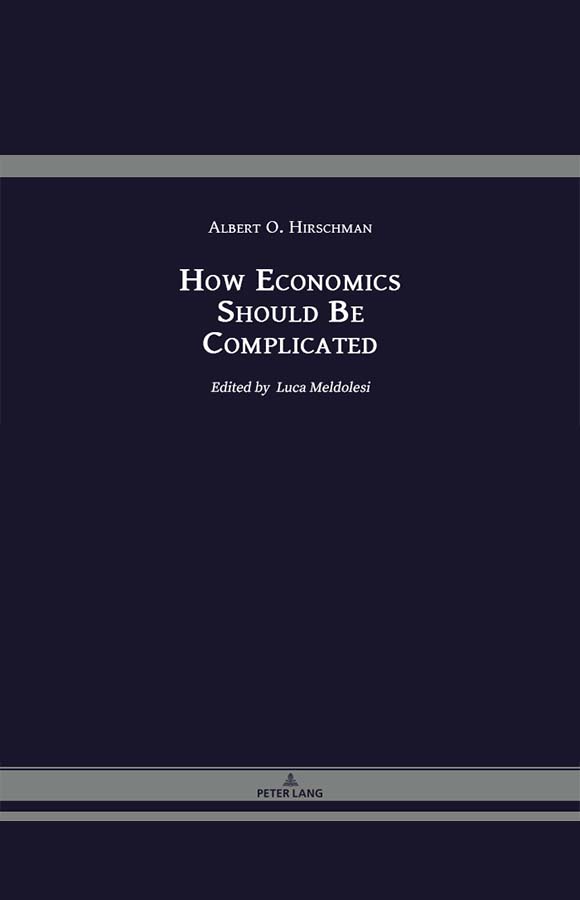 A Colorni-Hirschman | Albert Hirschman’s Legacy: Works and Debates, by ...